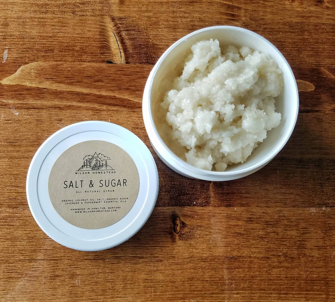 Sugar + Salt Scrub Recipe - Wilson Homestead