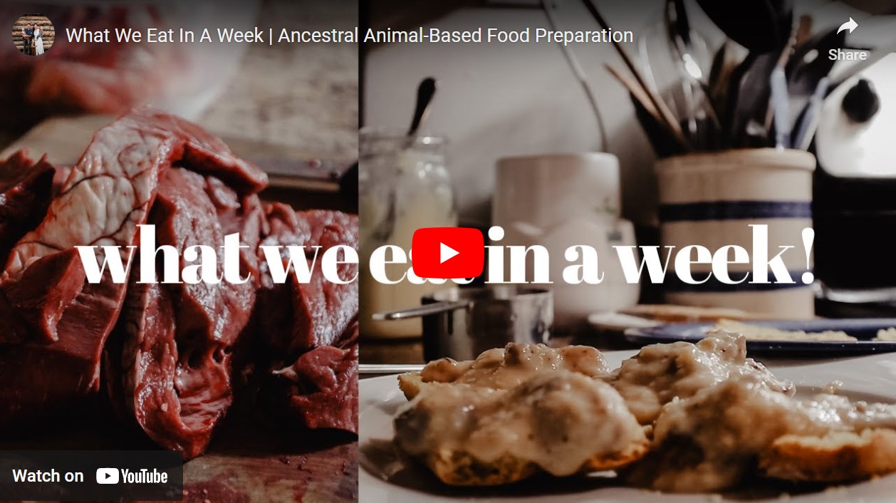 What we eat in a week: A Video - Wilson Homestead