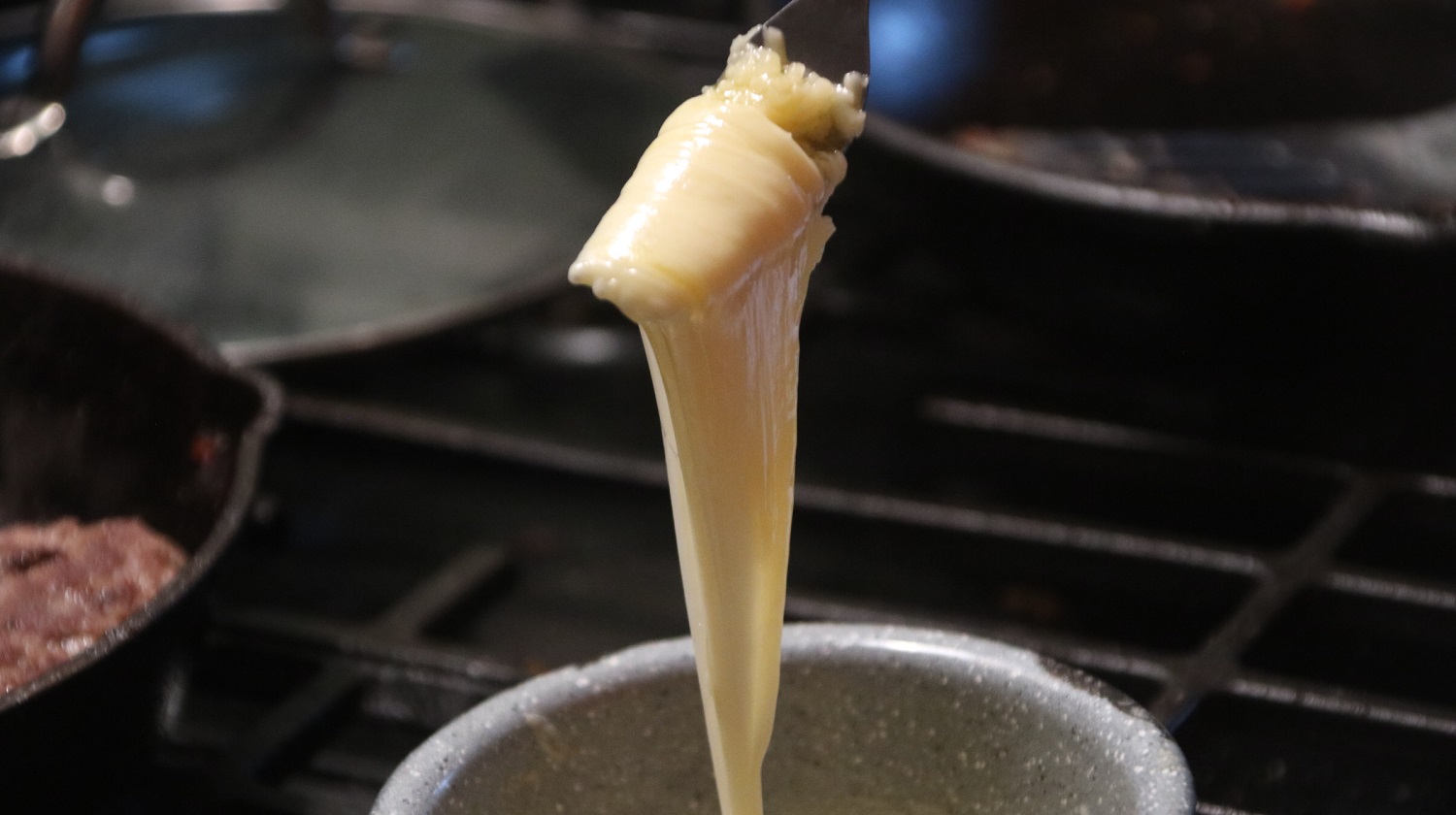 Delicious Yolky Cheese Sauce - Wilson Homestead